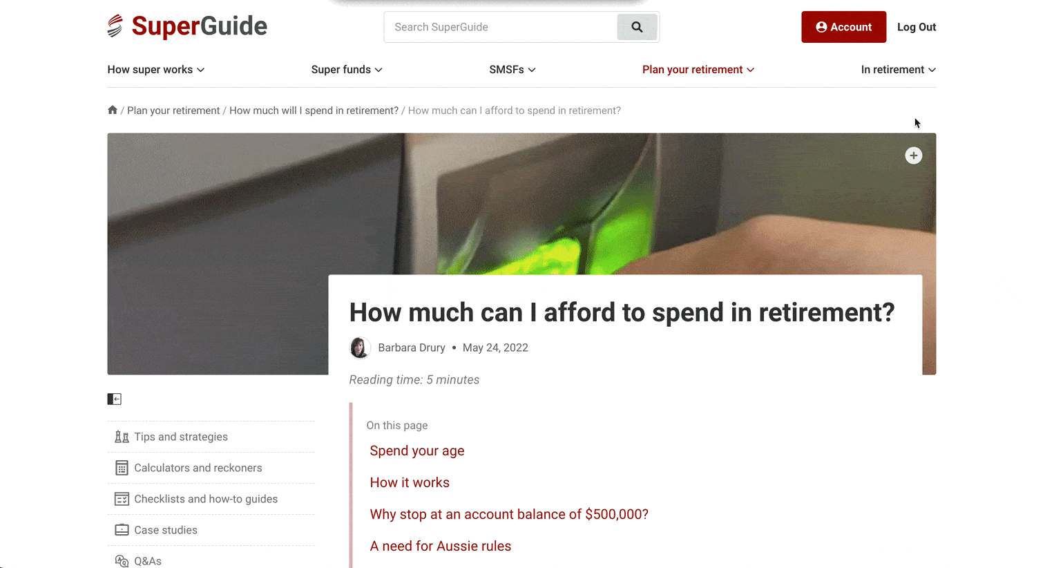 Support - SuperGuide