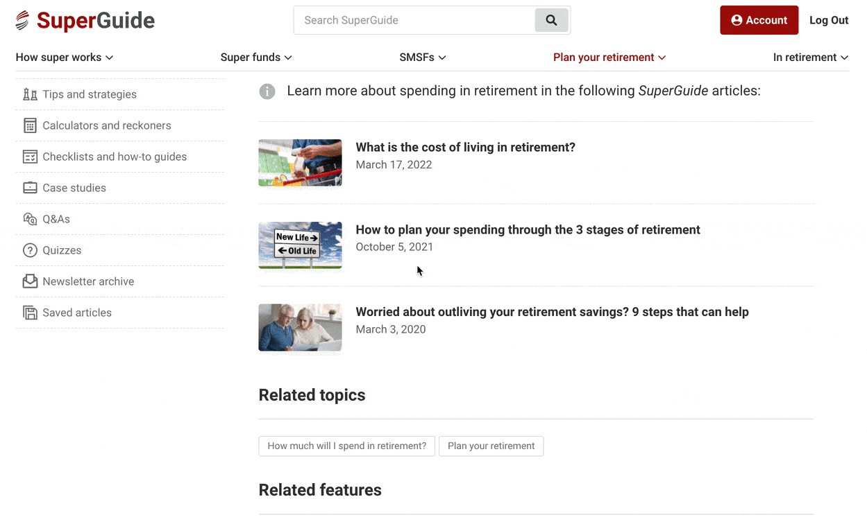 Support - SuperGuide